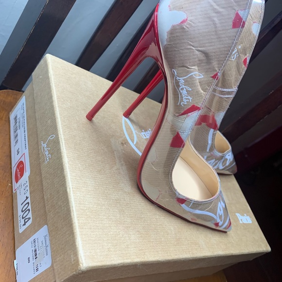 Christian Louboutin | Shoes | Authentic Red Bottoms With Much Added ...
